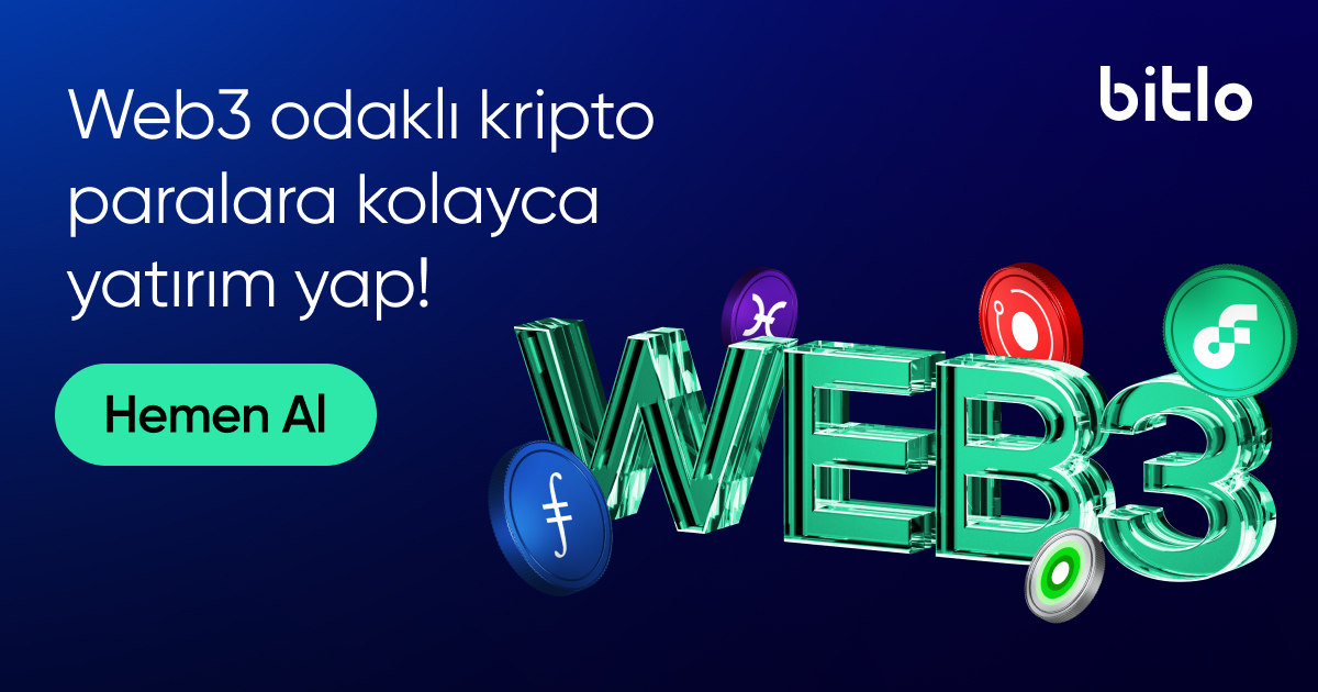 Web3 Coinleri ve Web3 Tokenları Listesi - Bitlo.com