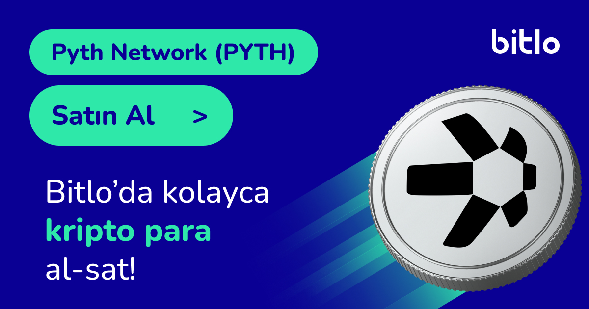Pyth Network Fiyatı ve Pyth Network Fiyat Grafiği - PYTH/TRY - Bitlo.com