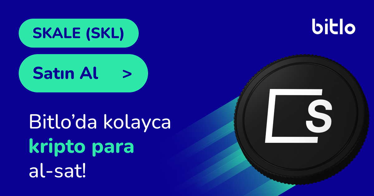SKALE (SKL) Satın Al - SKL/TRY - Bitlo.com